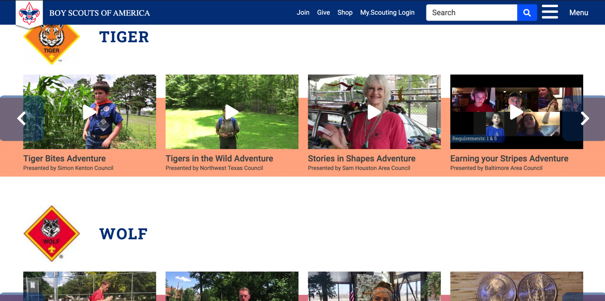 Cub Scouting from Home – Central Florida Council