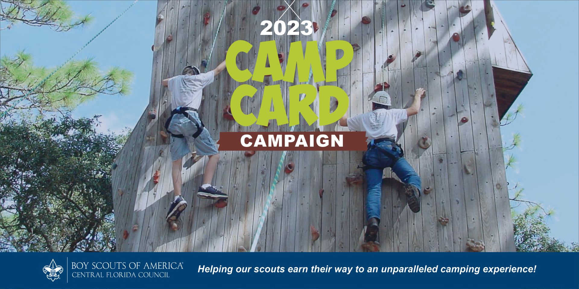 Camp Card Banner 5X2 – Central Florida Council