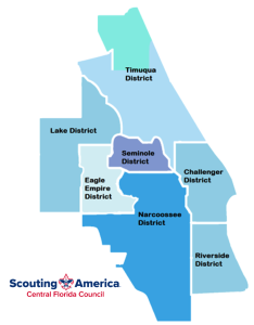 Districts – Central Florida Council